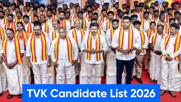 TVK Candidate List 2026:Download PDF Full 234 Constituency Wise List ...